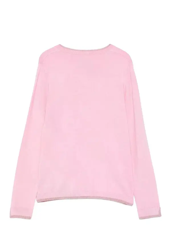 Liu Jo V-neck Sweater - Pink