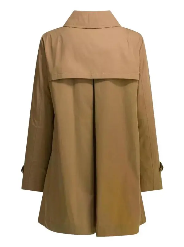 Herno Button-up Coat - Neutrals