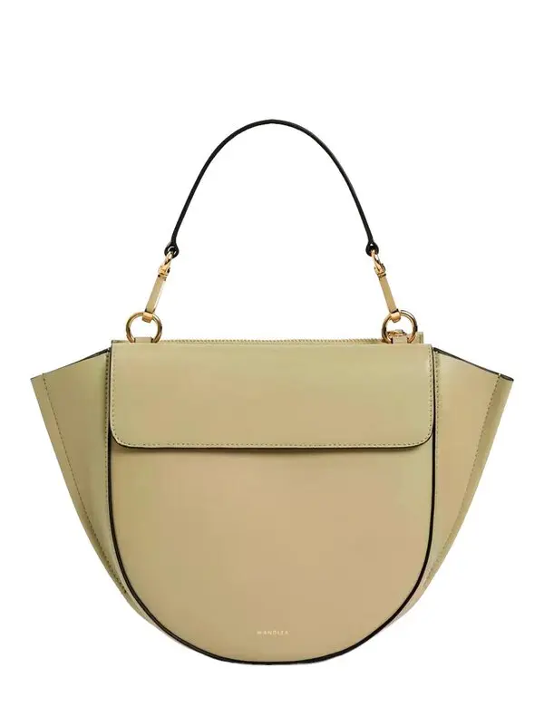 WANDLER Hortensia Flap Tote Bag - Neutrals