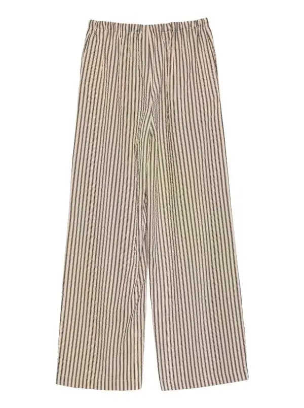 ALYSI Striped Trousers - Neutrals