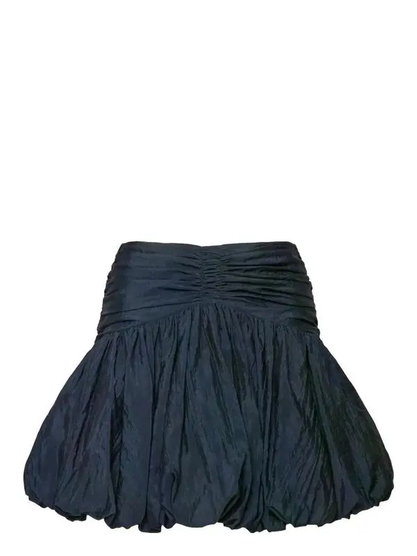 Cinq À Sept Kaldi Ruched Bubble Skirt - Blue