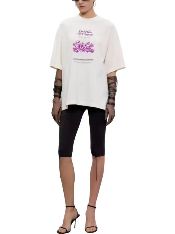 Vetements Cut-up Capri Cotton Trousers - Black