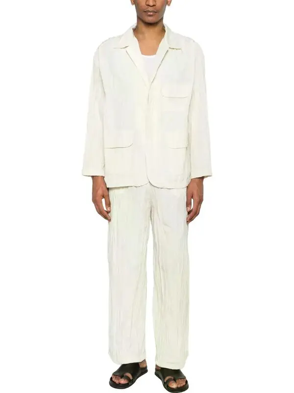 GONGDID DESIGN Flap-pocket Jacket - Neutrals