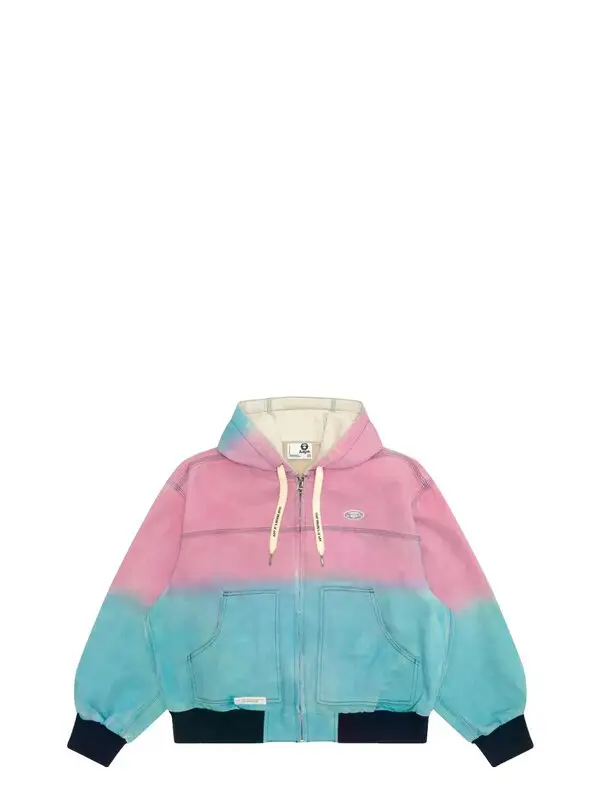 AAPE BY *A BATHING APE Dip-dye Hooded Jacket - Pink