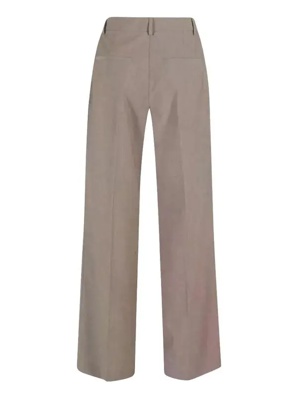 Seventy Pleated Wide Leg Trousers - Neutrals