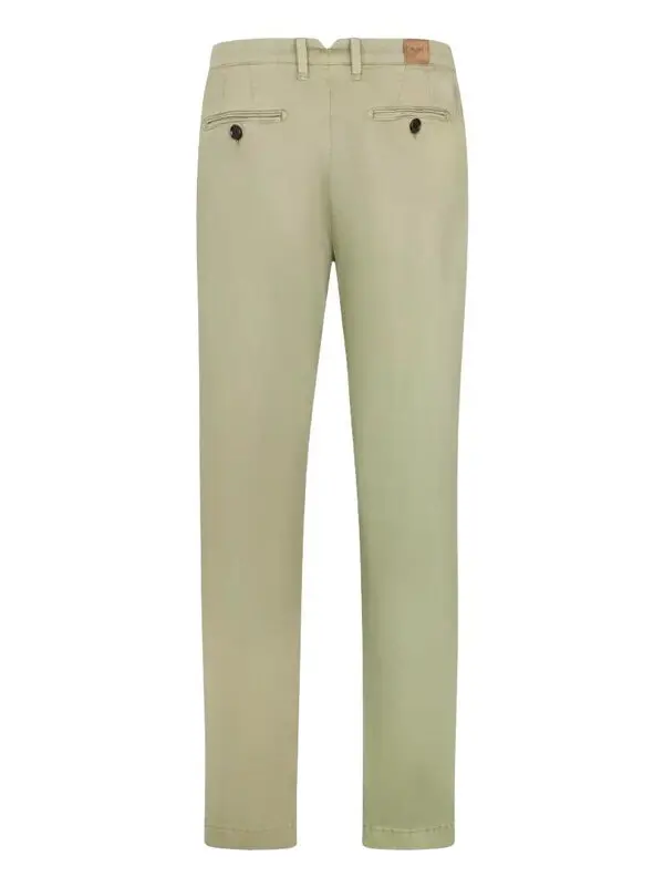 MOORER Button Chinos - Green