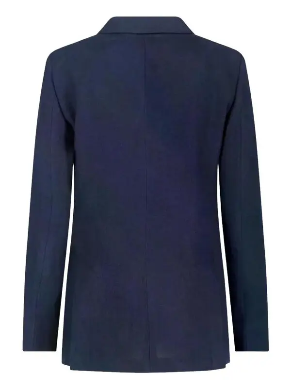 LARDINI Double-breasted Button Blazer - Blue