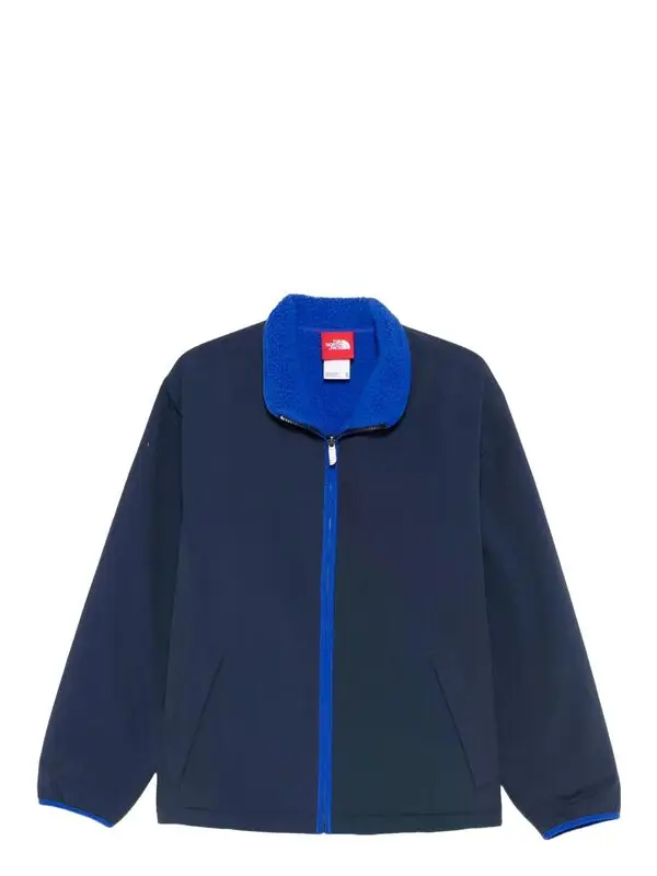 The North Face Red Box Reversible Fleece Jacket - Blue