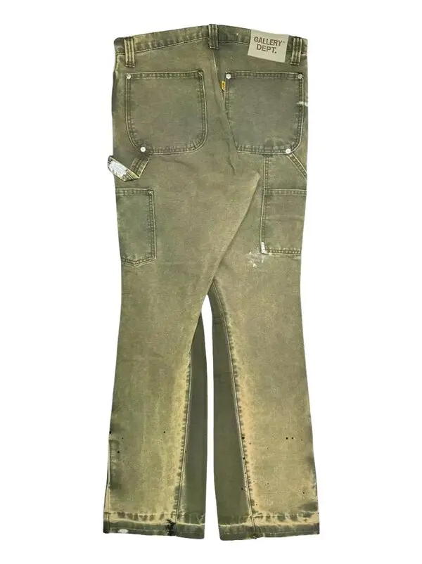 GALLERY DEPT. La Carpenter Flared Trousers - Green