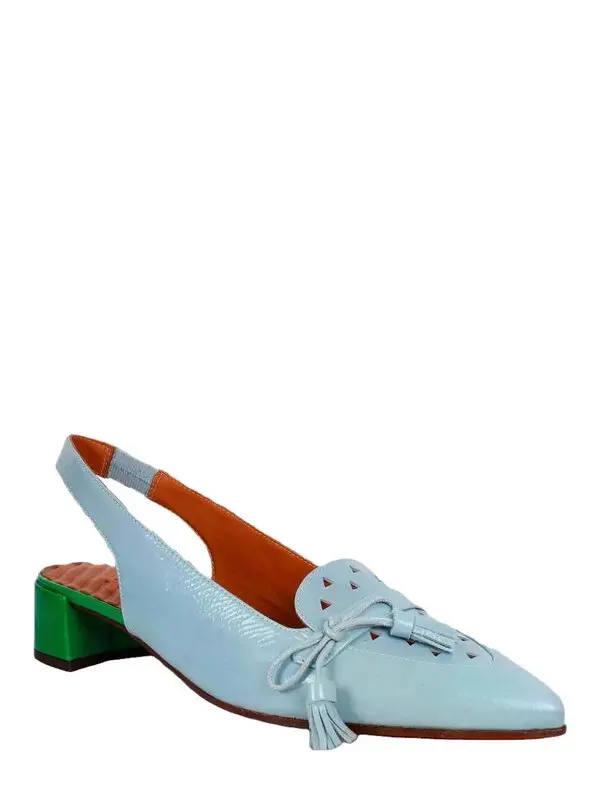 Chie Mihara Haka Tassel Pumps - Blue