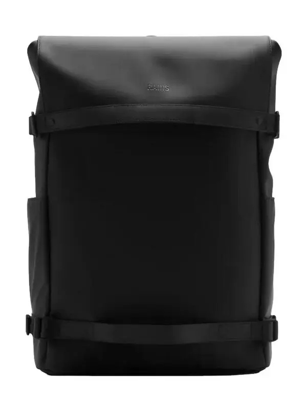 Rains Roll-top Backpack - Black