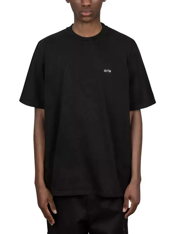 ARTE ANTWERP Graphic-print T-shirt - Black