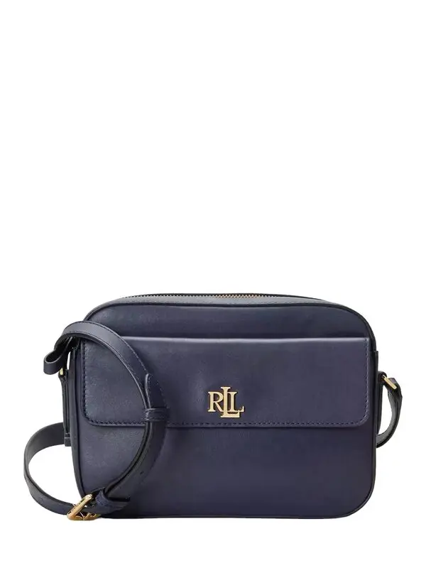 Ralph Lauren Logo-plaque Satchel Bag - Blue