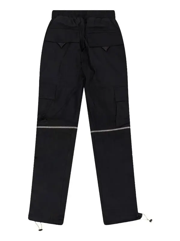 Rhude Knee-zip Cargo Trousers - Black