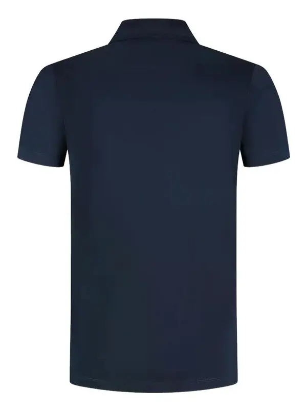 Paul & Shark Zipped Polo Shirt - Blue