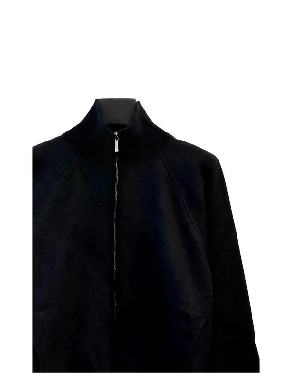 Loro Piana Rio Bodro High-neck Zip Bomber - Blue