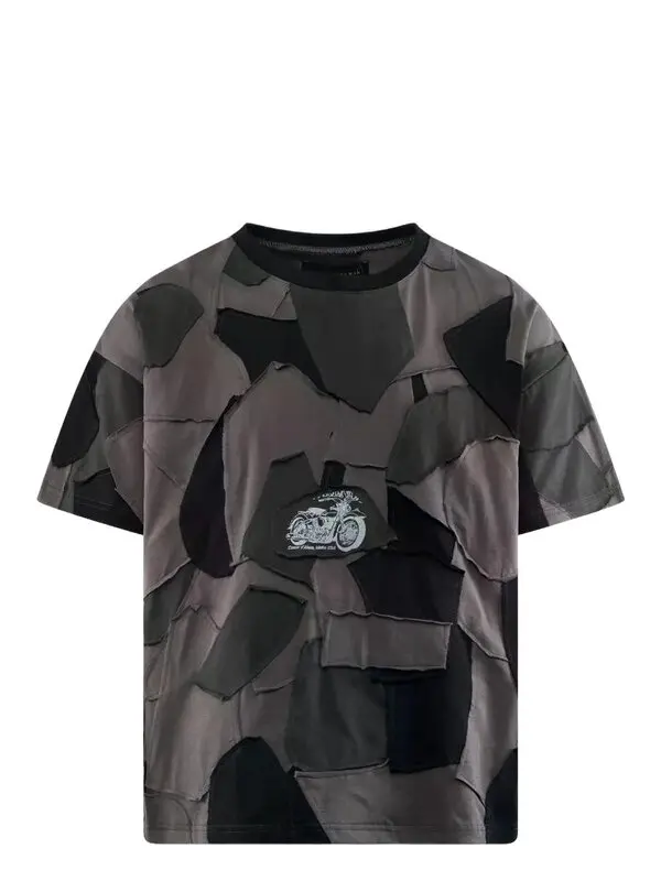 WHO DECIDES WAR Moto Boro T-shirt - Grey