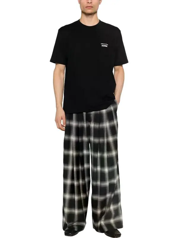 Comme Des Garçons Logo-print T-shirt - Black