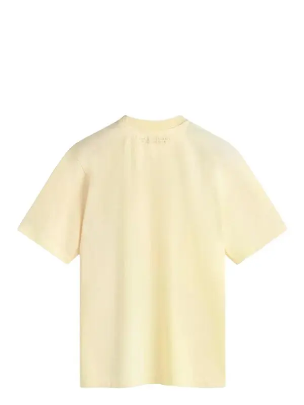 LES HÉRITIERS Bike Print T-shirt - Neutrals