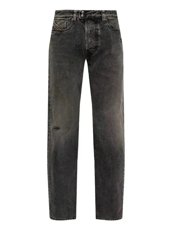 DIESEL® 1980 D-eeper-ra Ripped Jeans - Grey