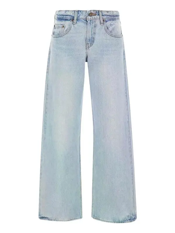 LEVI'S Wide-leg Cotton Jeans - Blue