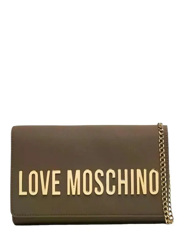 Moschino Chain-strap Shoulder Bag - Brown