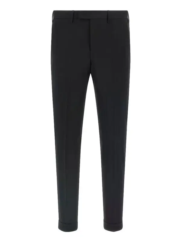 PT TORINO Tailored Trousers - Black