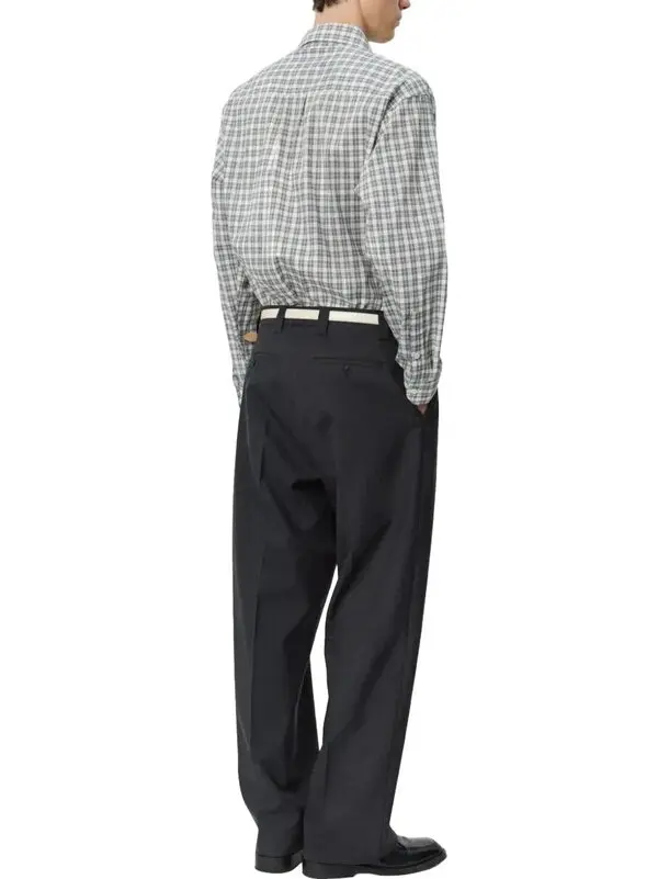 MFPEN Service Pleated Trousers - Grey