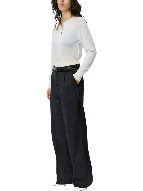 MFPEN Primary Striped Trousers - Grey