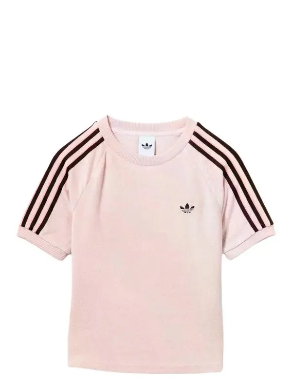 Adidas 3-stripes Crewneck T-shirt - Pink