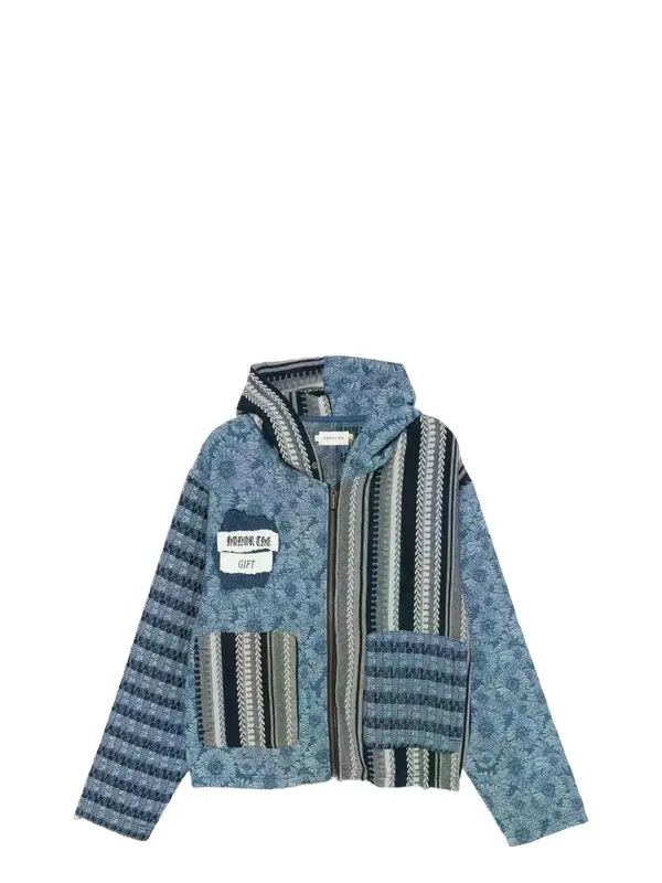 HONOR THE GIFT Tapestry Hooded Jacket - Blue