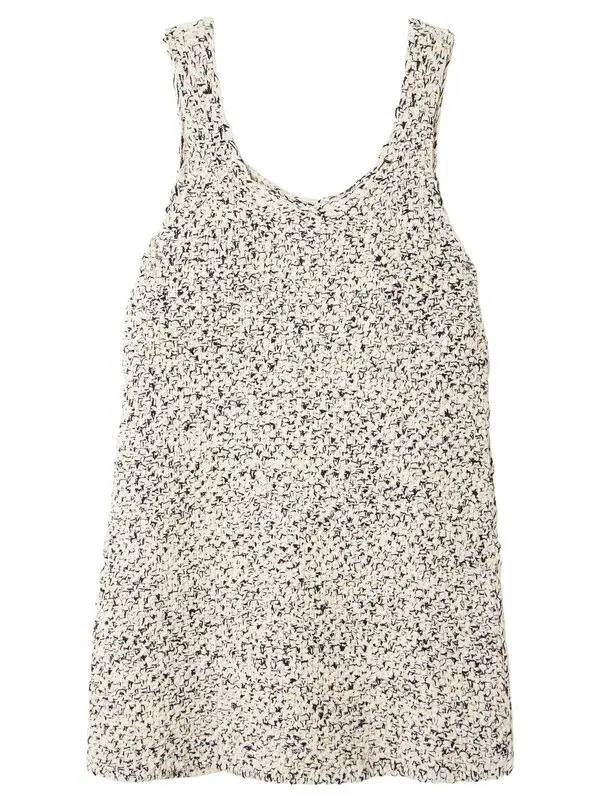LIBEROWE Bouclé-knit Mini Dress - Multi