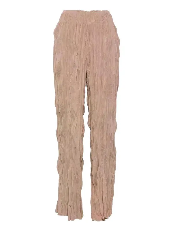 GONGDID DESIGN Pleated Trousers - Neutrals