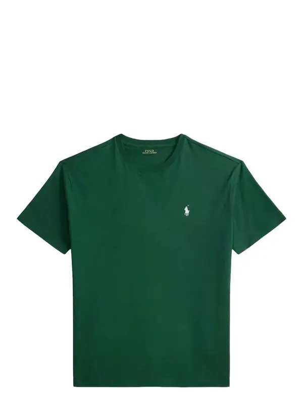 Polo Ralph Lauren Slim Fit Embroidered Crewneck T-shirt - Green