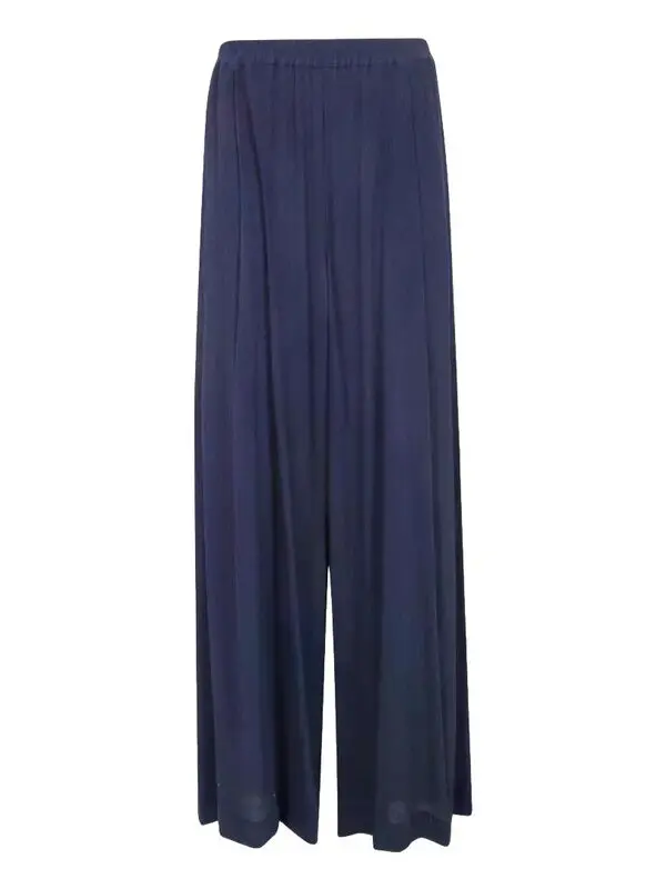 GENTRYPORTOFINO Ribbed-knit Trousers - Blue