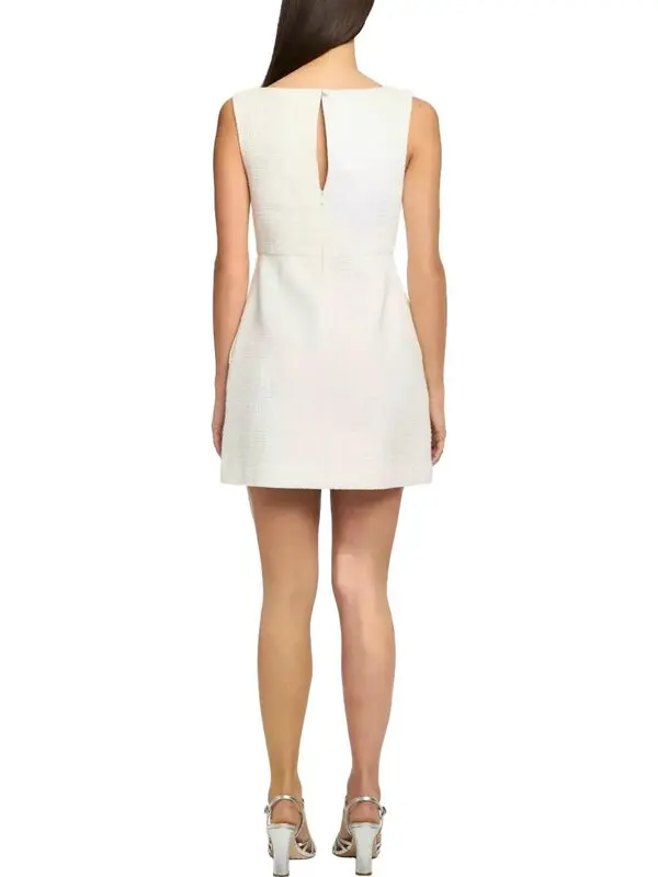 Cinq À Sept Marista Bow-detail Dress - Neutrals