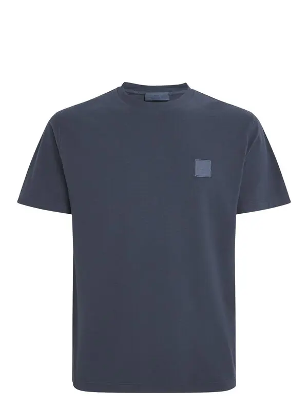 Stone Island Organic Cotton Ghost T-shirt - Blue