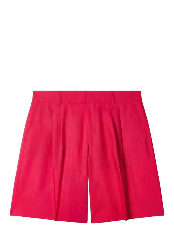 Paul Smith Pleated Shorts - Pink