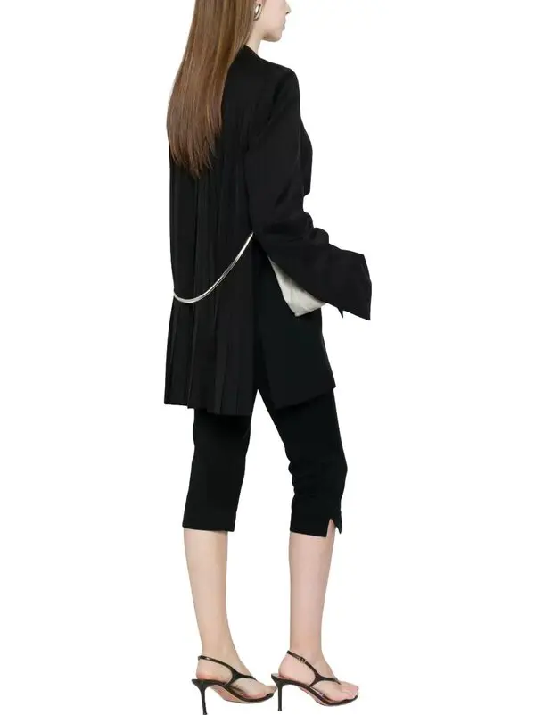 Sportmax Chain Detail Blazer - Black