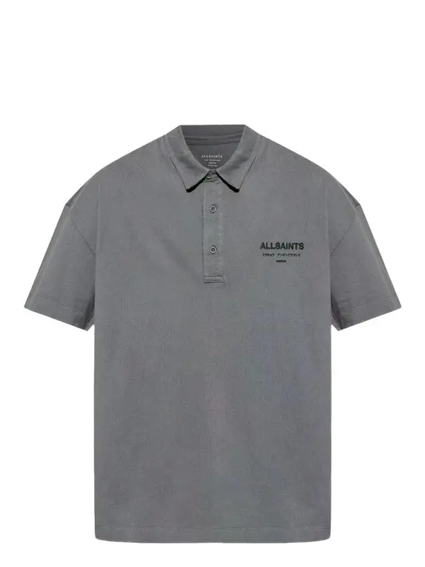 ALLSAINTS Xander Polo Shirt - Grey