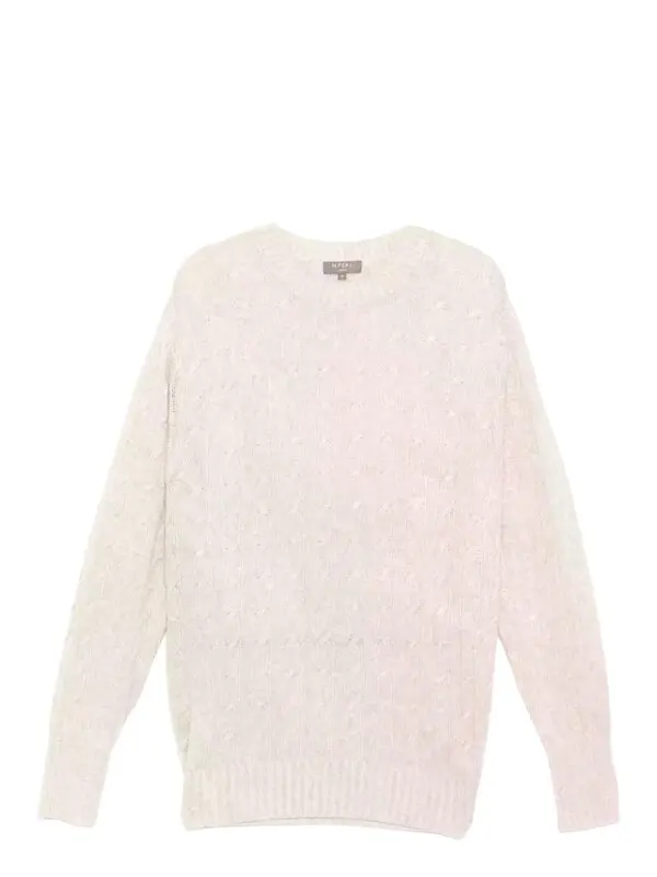 N.peal Thames Cable Knit Sweater - Neutrals