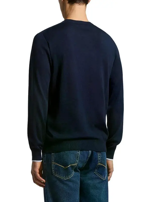 Peserico Long Sleeve Crew Neck T-shirt - Blue