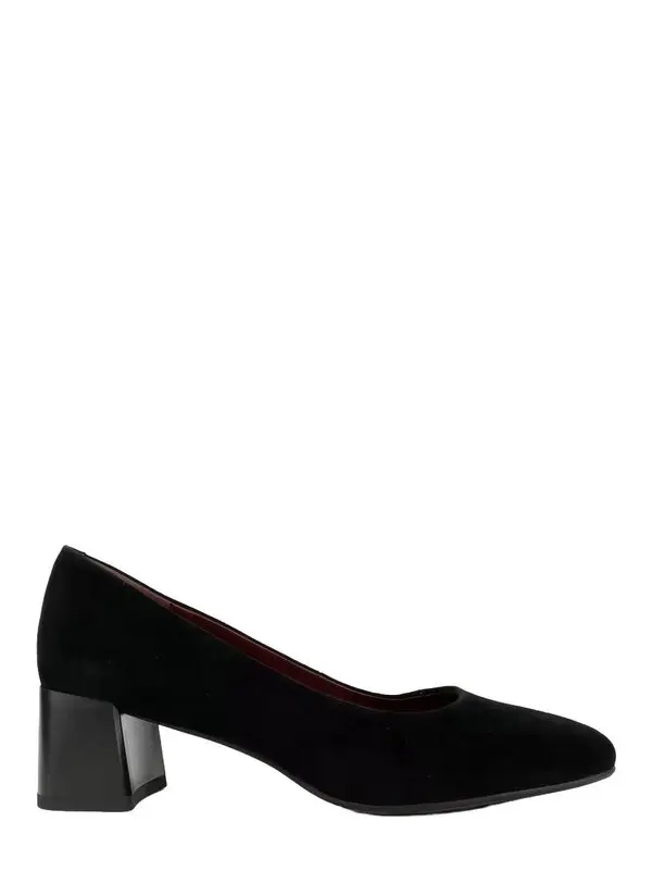 LINDA BAUMANN Block Heel Pumps - Black