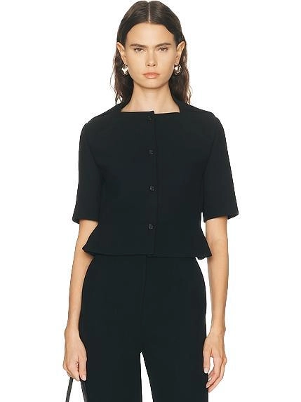 Khaite Franc Jacket - Black