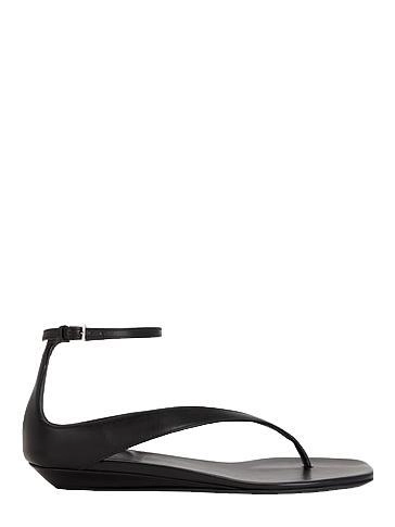 Loulou De Saison Zio Mini Wedge Sandal - Black