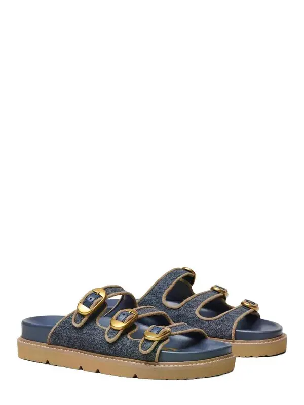 Marc Jacobs Kiki Buckle-detail Sandals - Blue
