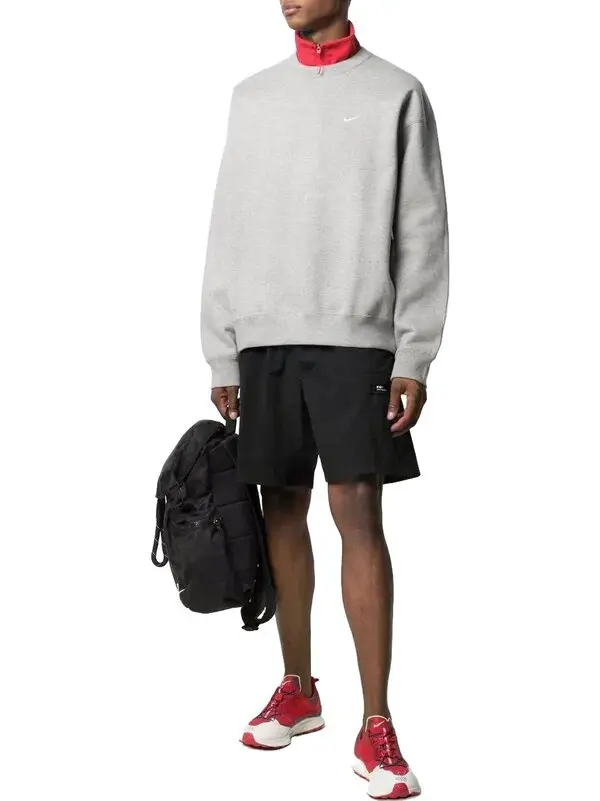 Nike Nrg Solo Swoosh Cotton Sweatshirt - Grey