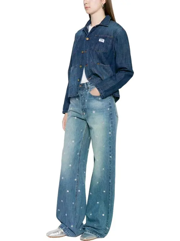 LOIS Gabriela Button Jacket - Blue