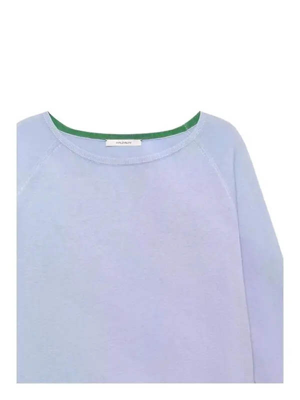 Malìparmi Contrasting Trim Sweater - Blue