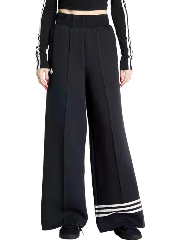 Adidas Neuclassics Adicolor Wide Leg Track Pants - Black